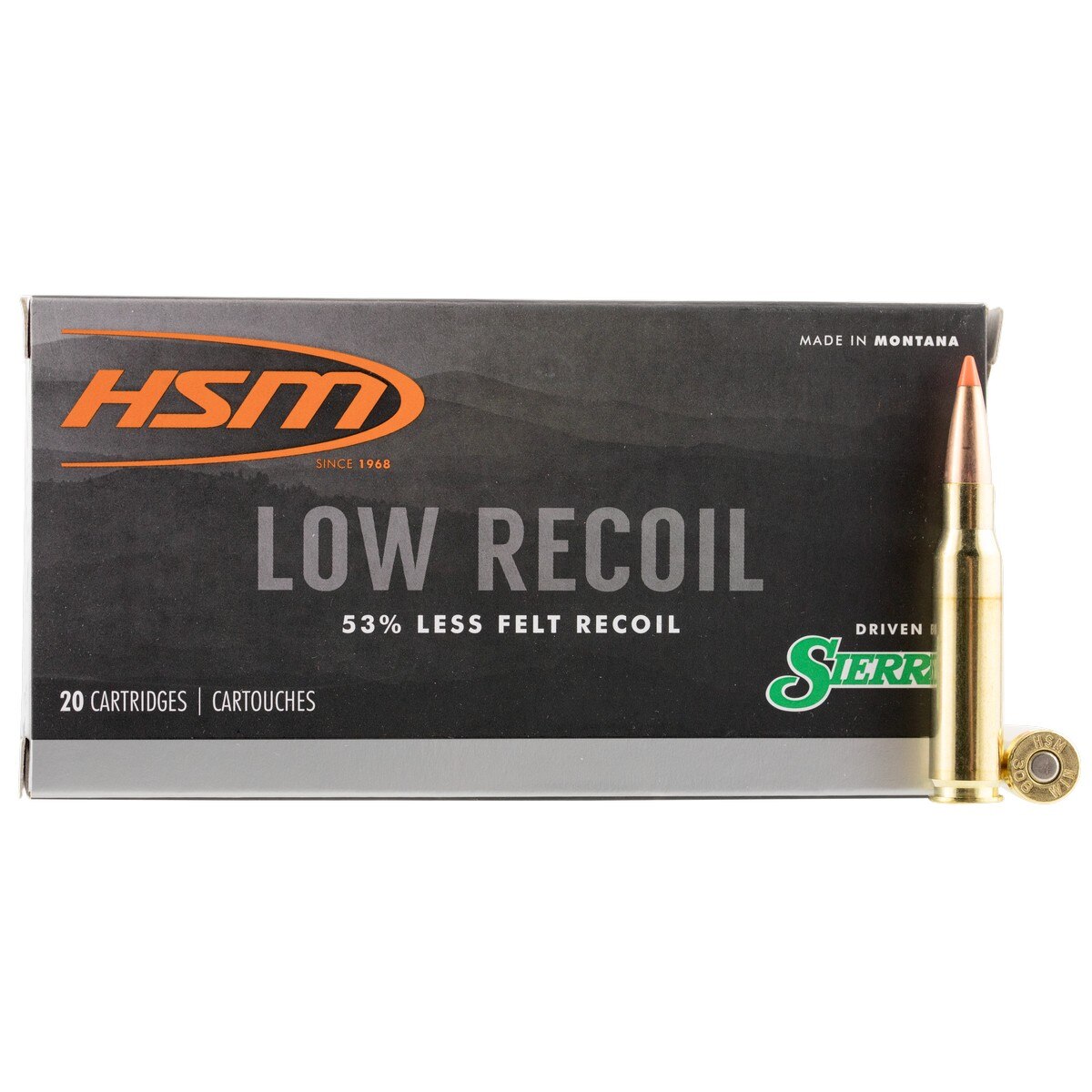 HSM Low Recoil 308 Win 150 Gr Polymer Tip 20 Rd | Cabela's